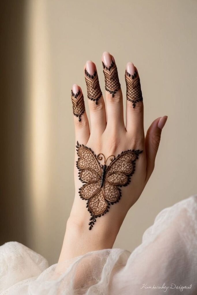 [1095+] Stylish Back Hand Mehndi Design Images, Photos & Pictures (2025 ...
