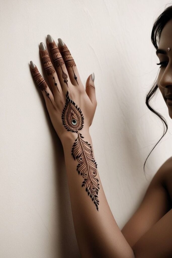 [1095+] Stylish Back Hand Mehndi Design Images, Photos & Pictures (2025 ...