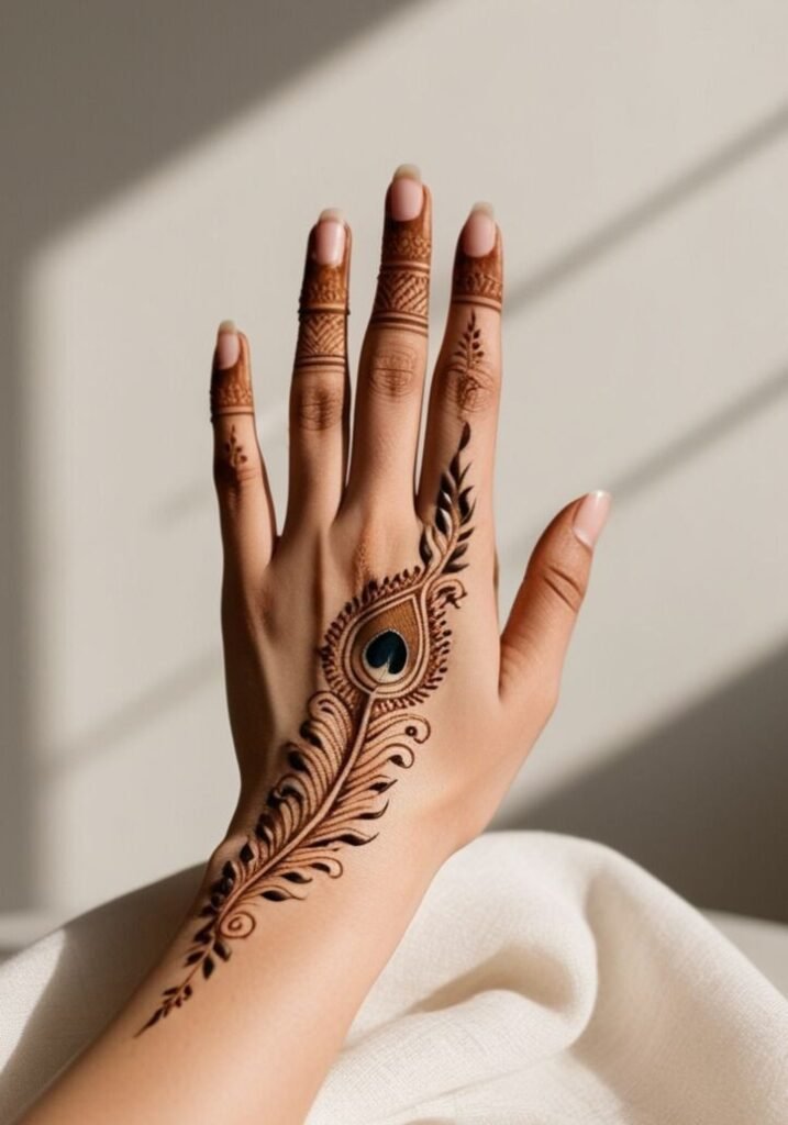 [1095+] Stylish Back Hand Mehndi Design Images, Photos & Pictures (2025 ...